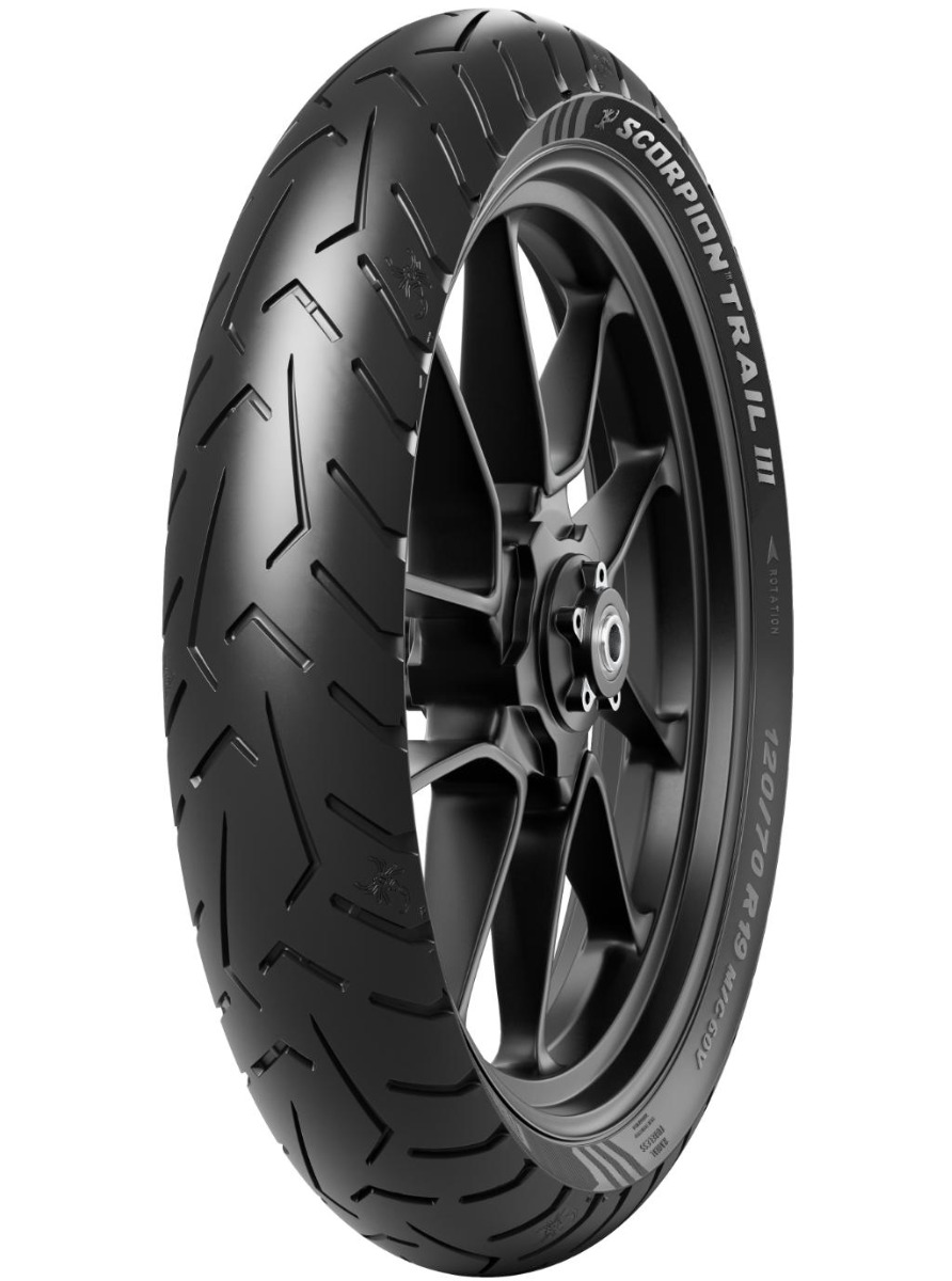 PIRELLI Scorpion Trail III 120/70 ZR 17 58W TL pas cher